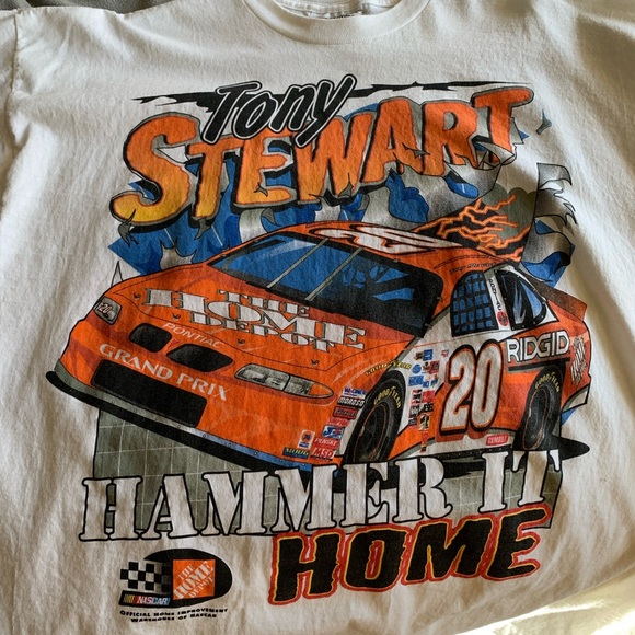 Competetors View | Shirts | Vintage Mens Tony Stewart Home Depot Hammer ...